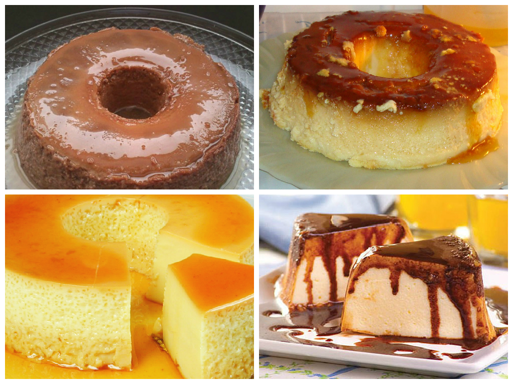 Papo de Mulher: 4 RECEITAS DE PUDINS