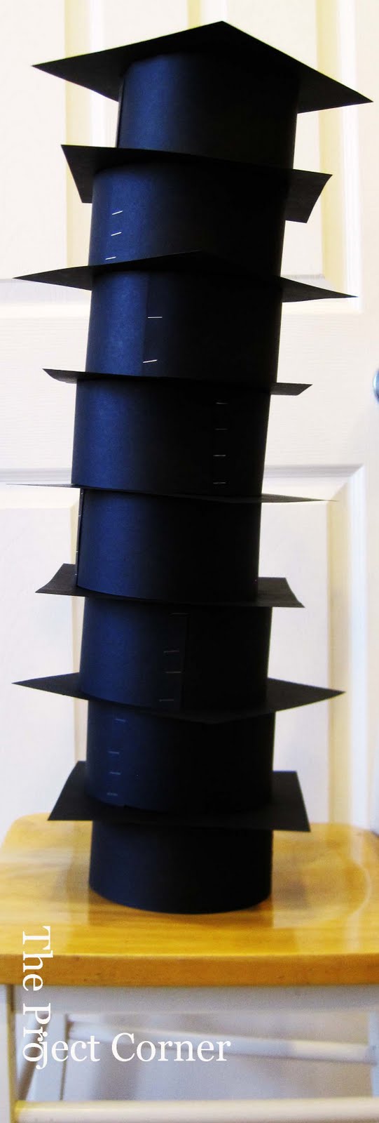 The Project Corner: Paper Graduation Caps