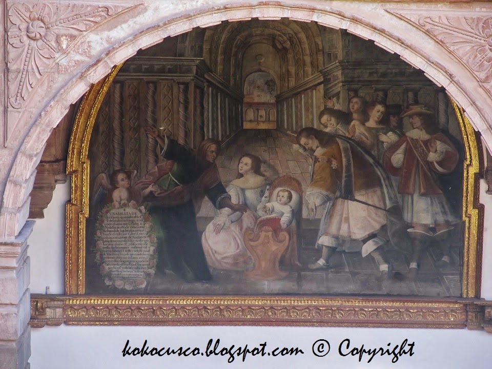 IGLESIA Y CONVENTO DE LA MERCED CUSCO: Cuadros coloniales que adornan ...