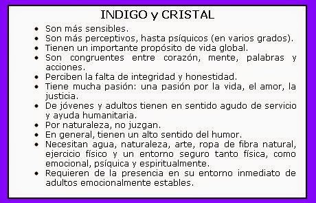 EL Rincón de Yanka: NIÑOS ÍNDIGO O AÑIL: TDAH = LOS INCOMPRENDIDOS ...