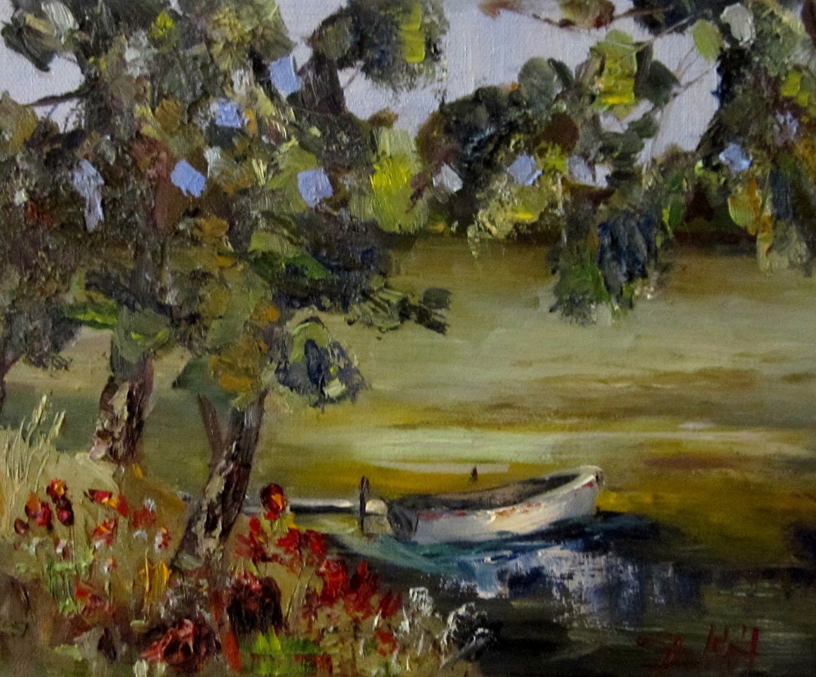 Painting of the Day, Daily Paintings by Delilah: Daily Oil Paintings