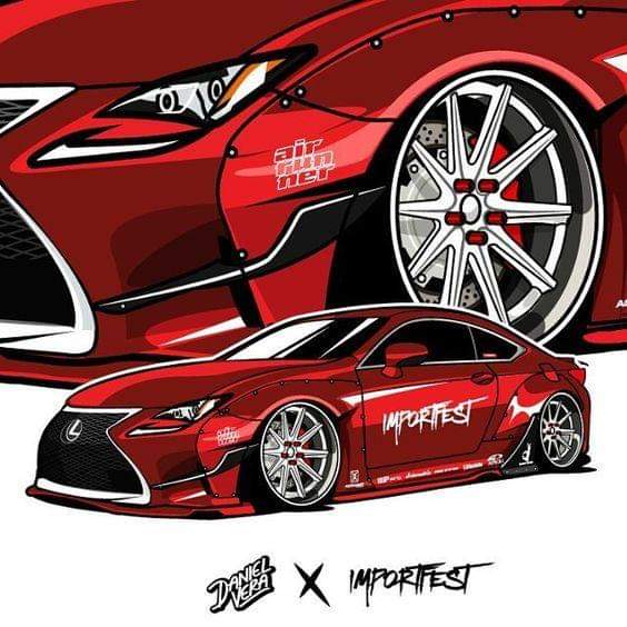 A compilation of JDM Cartoon Digital Art part-4 - LAPAK MOBIL DAN MOTOR ...