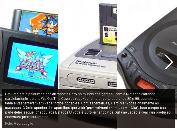 InSaNiDaDe (ツ) R-A-C-I-O-N-A-L :: TOP 10 CONSOLES DESCONHECIDOS
