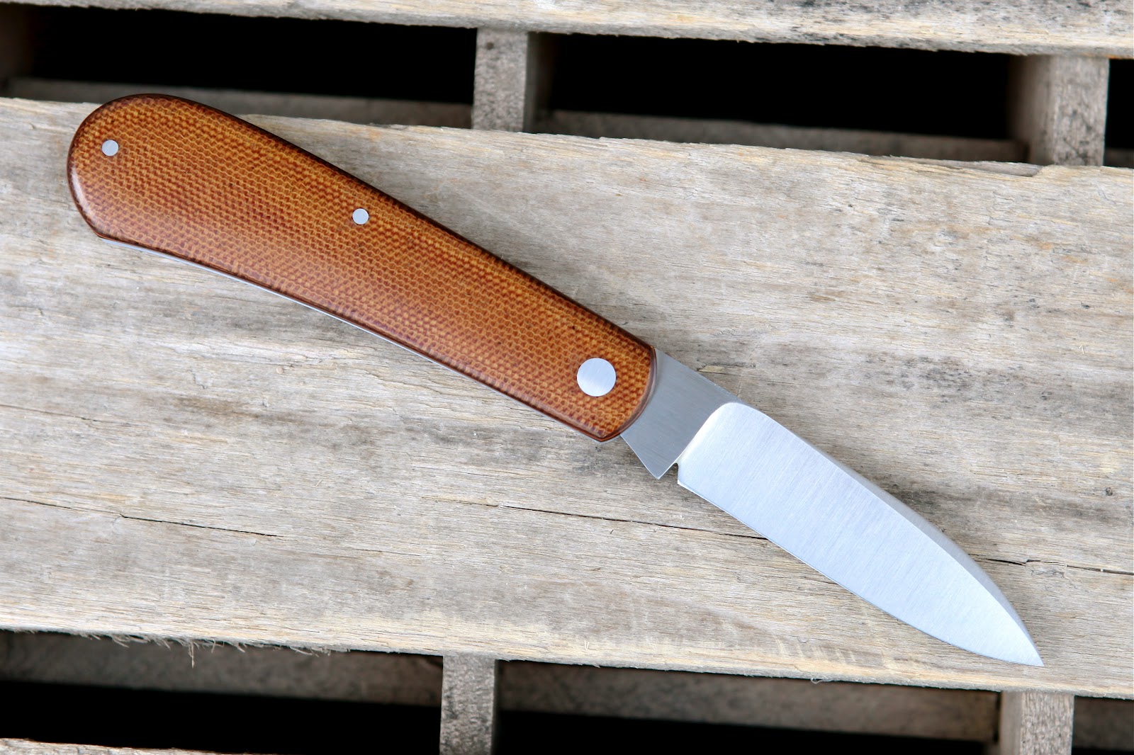 J. Oeser Knives: Zulu shadow pattern.