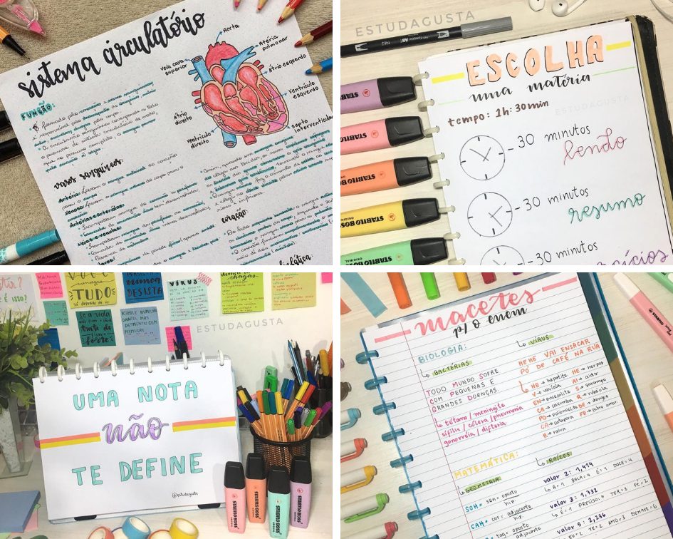 4 studygrams que podem te inspirar na hora de estudar - Jeito Estúpido