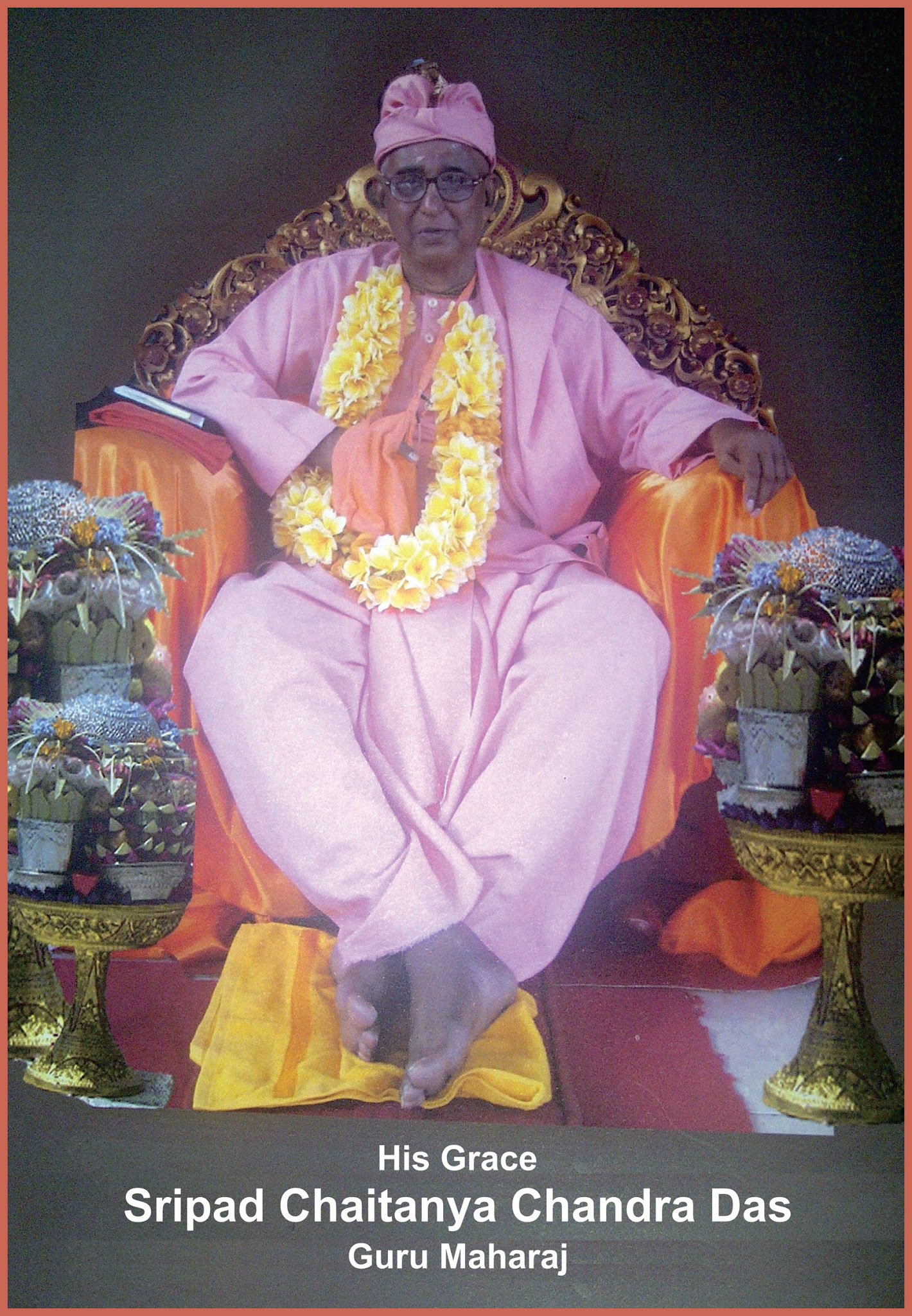 About Sripad Chaitanya Chandra Das - (The Lotus Feet ) ~ Sadhu-Guru-Sastra