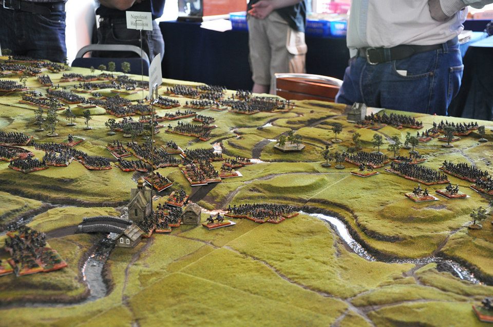 The Wargaming Depot: Building a Waterloo Table - Rethink