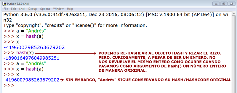 APRENDER A PROGRAMAR CON PYTHON: FUNCIONES exec(), hash() Y zip().