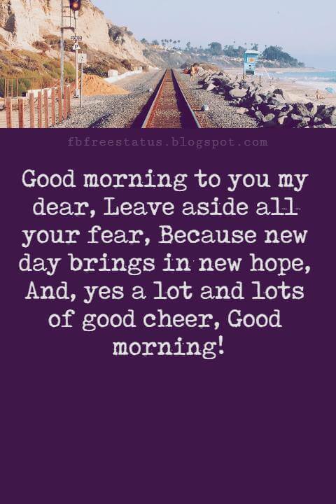 Cute Good Morning Text Messages With Beautiful Morning Images