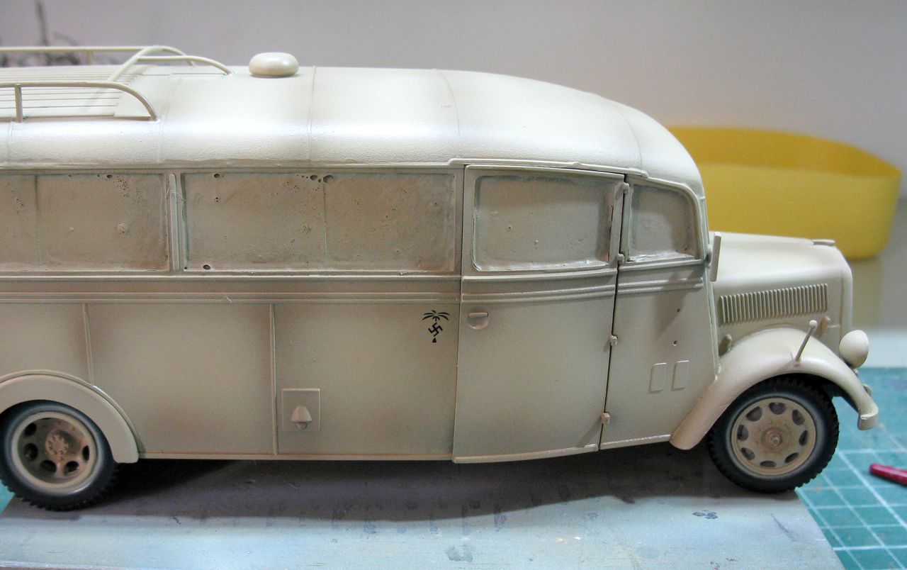 Panzerserra Bunker- Military Scale Models in 1/35 scale: Opel Blitz Bus ...