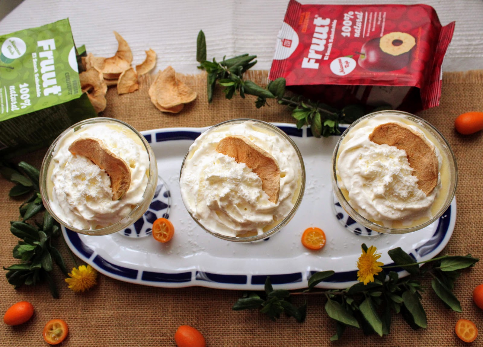 Copa Mousse de Manzana Asada - Cocinando con las Chachas