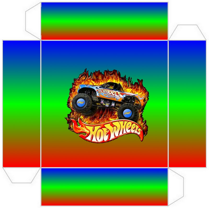 Hot Wheels Party: Free Printable Boxes. - Oh My Fiesta! in english
