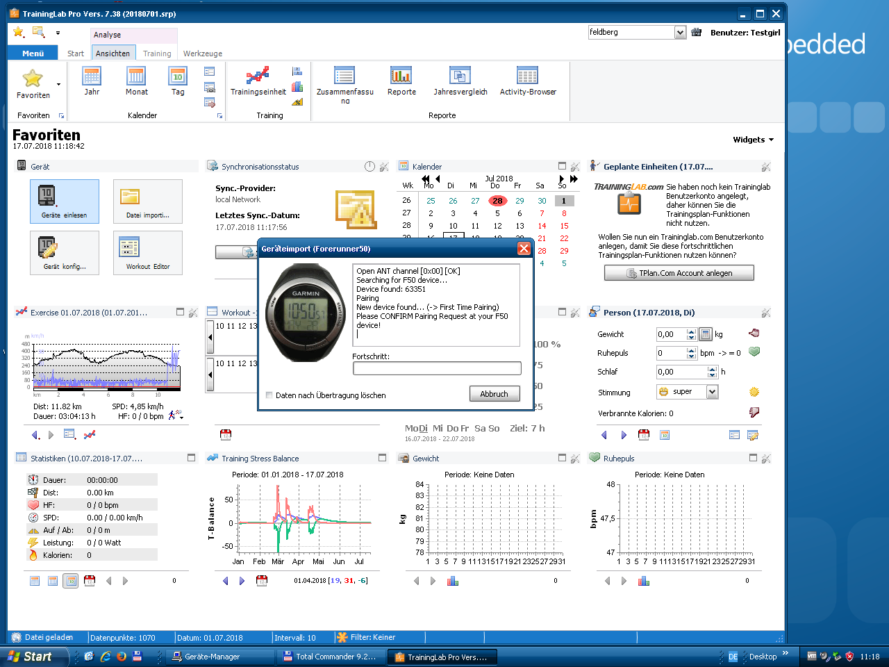 WRPSofts Blog: TrainingLab Pro (bzw. eine Windows-Anwendung) in einer virtuellen Maschine ausführen
