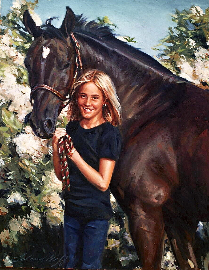Leland Neff: Equestrian paintings of Leland Neff