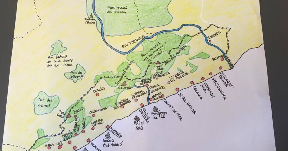 Malgrat de Mar: El relleu del Maresme