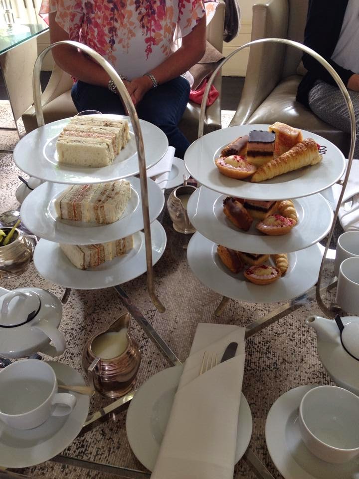 Thursday - Afternoon Tea at The Grove - Roses and Rolltops