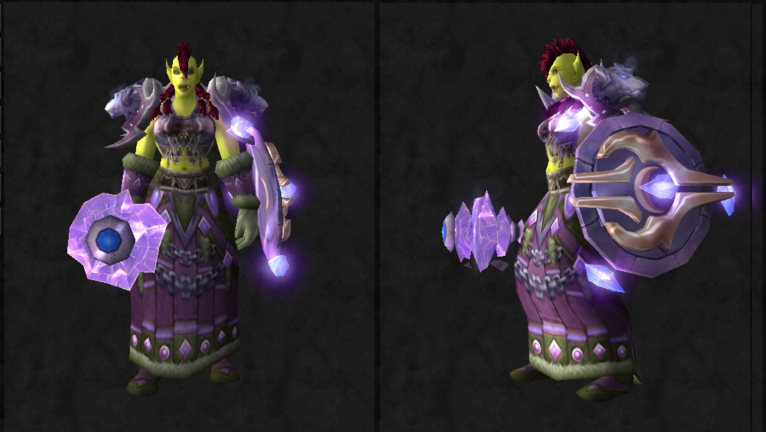 Sunshine, Luxypie and Rainbows: Shaman Transmog