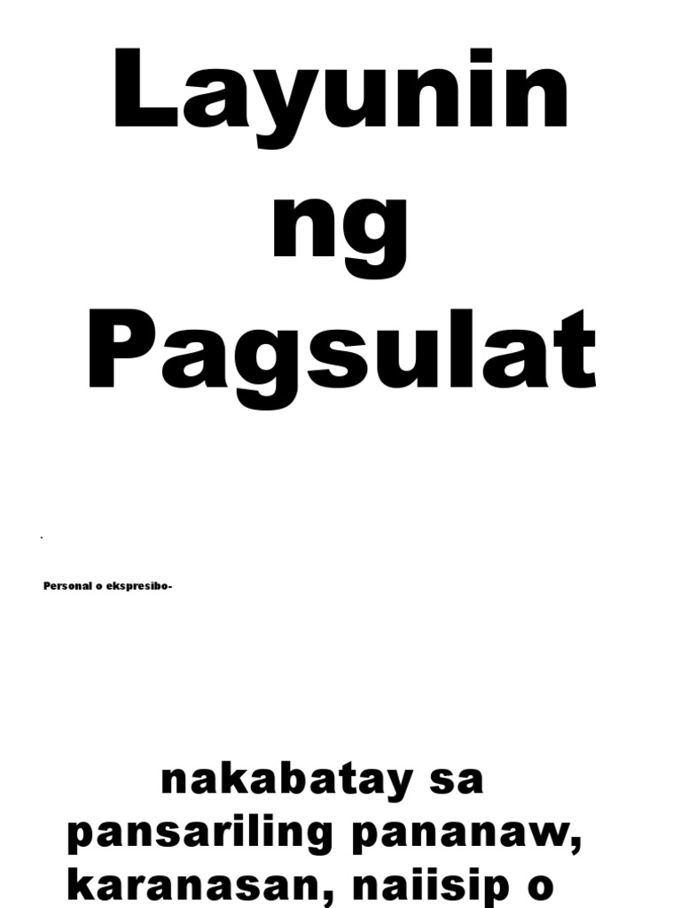 layunin - philippin news collections