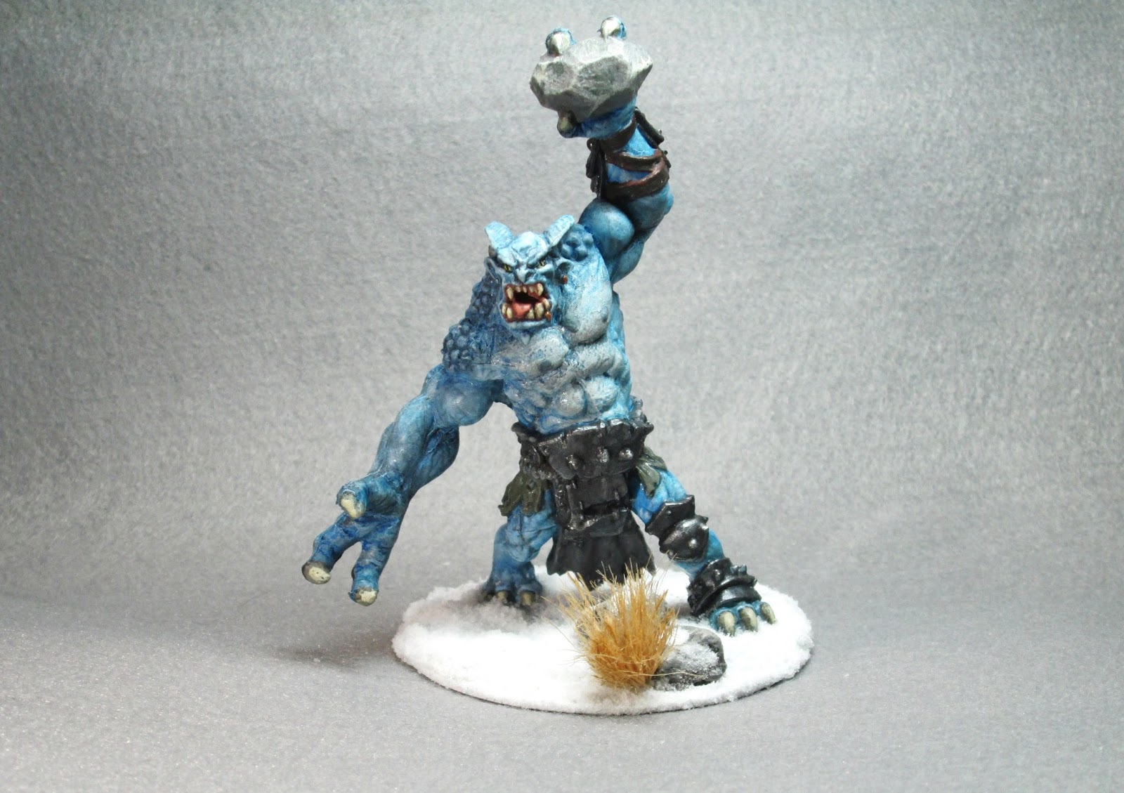 Painted Ice Troll (77344) Bones II - Show Off - Reaper Message Board