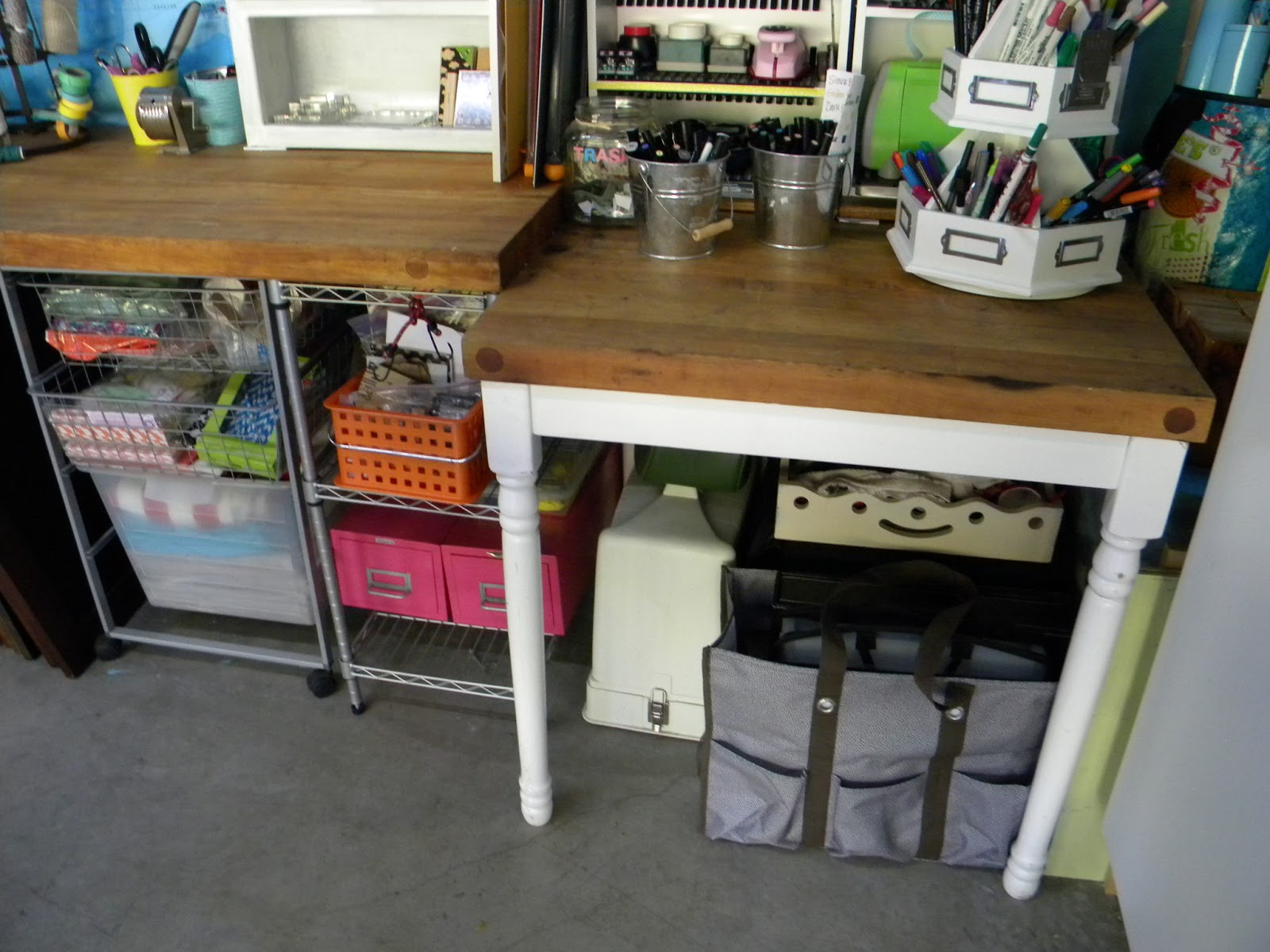 The Paint and Paper Cottage: Craft Room (Garage) Reveal