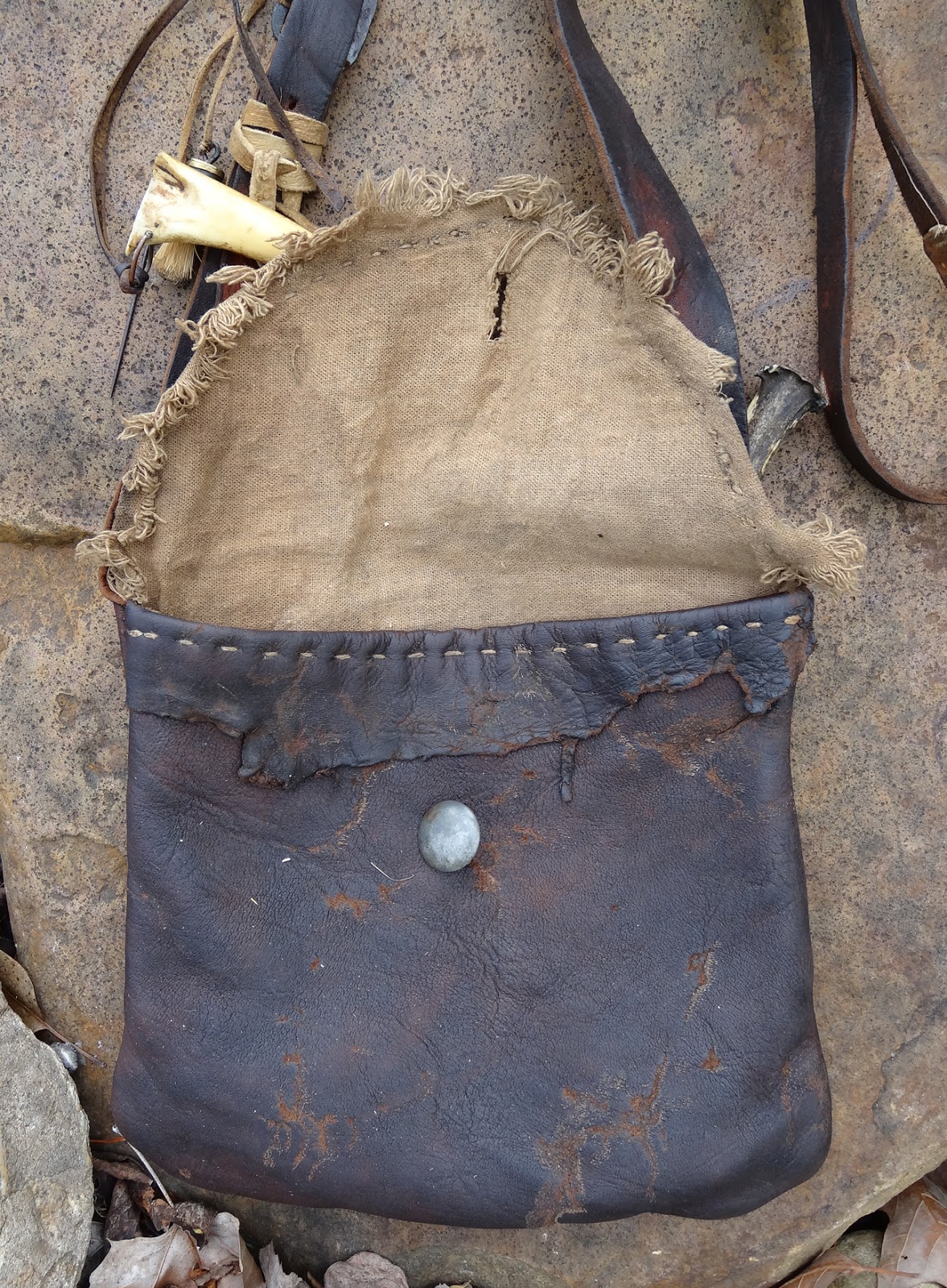 Contemporary Makers: Hunting Pouch by Charlie Brown with Accouterment