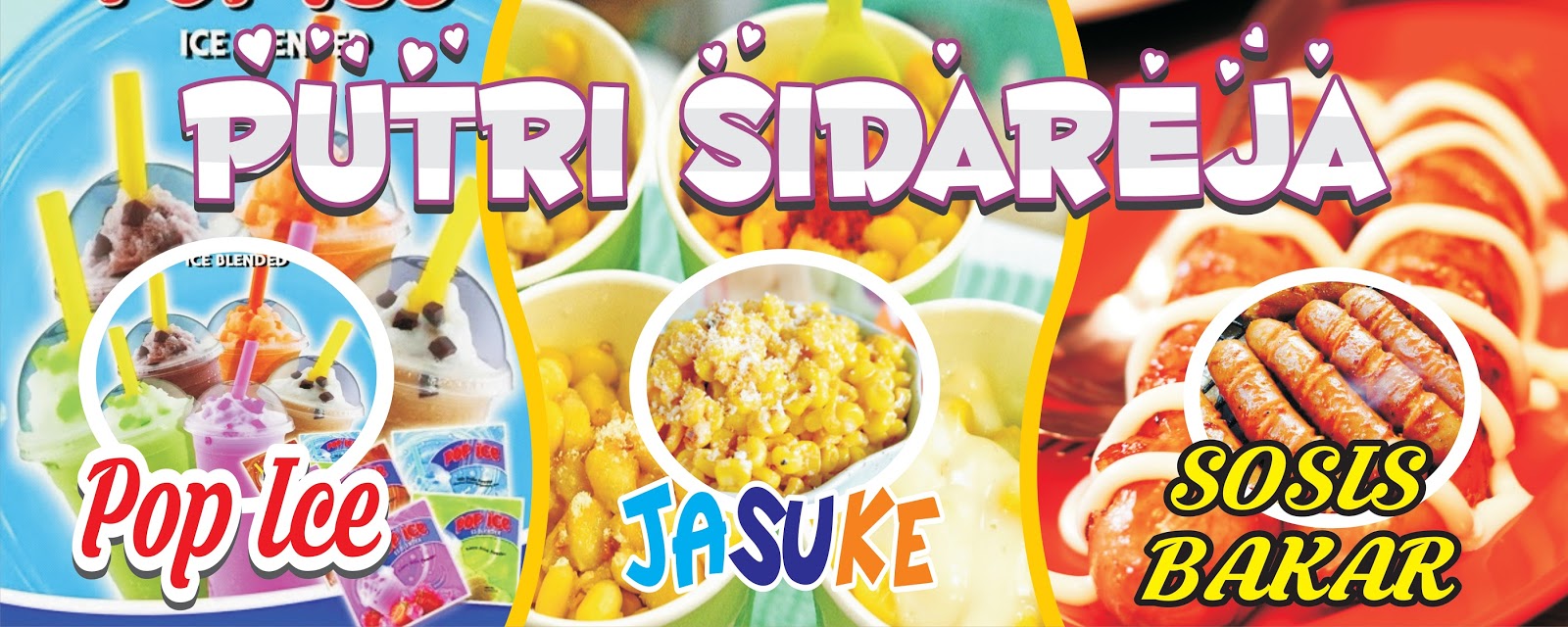 Desain Spanduk Pop Ice Cdr