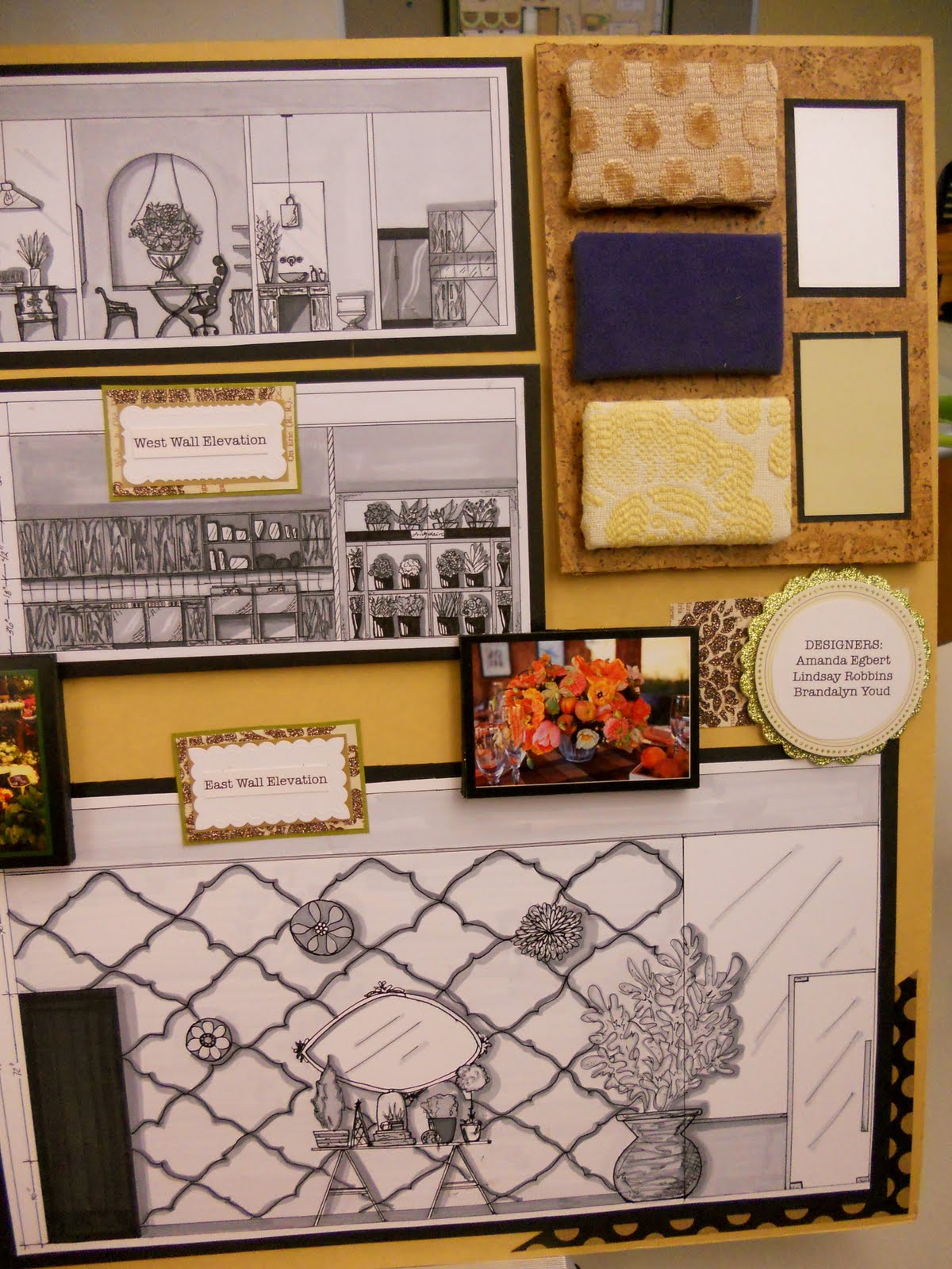 Brandalyn Designs: Urban Stem Flower Shop: Space Planning Final