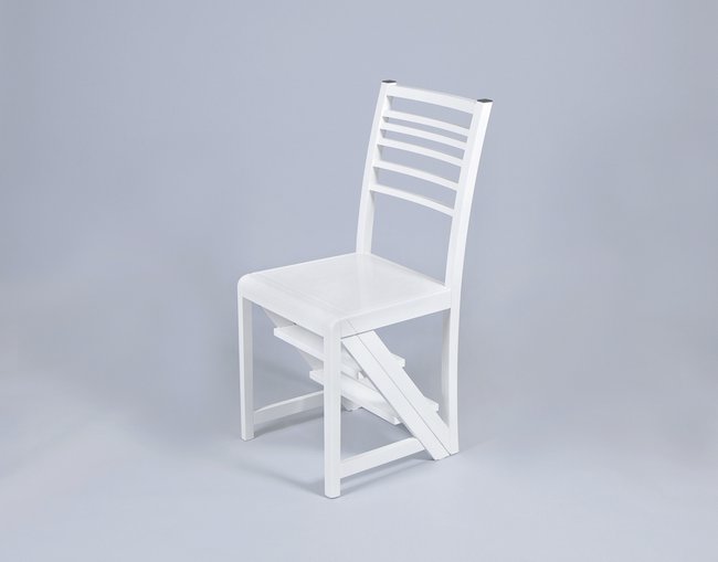 Very practical 2-in-1 Purpose transforming ladder chair for kitchen and ...