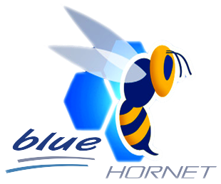 Blue-Hornet