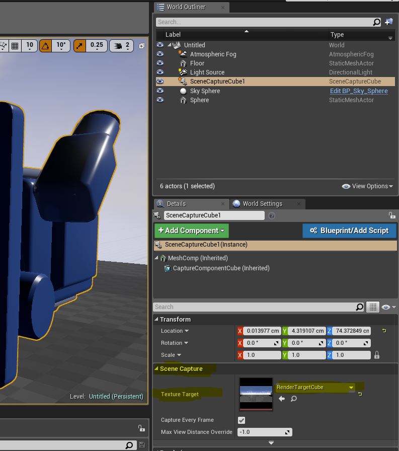 Capture your scene as a cubemap in Unreal!