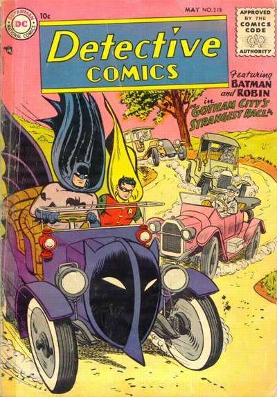 Dave's Comic Heroes Blog: Batman's Classic Old Batmobile