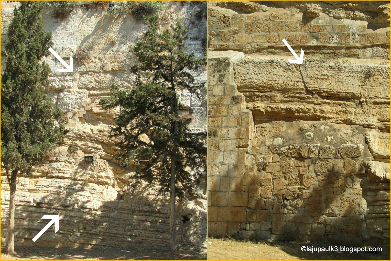 THROUGH THE LAND OF ISRAEL III: 20) Foundations of the Fortress of ...