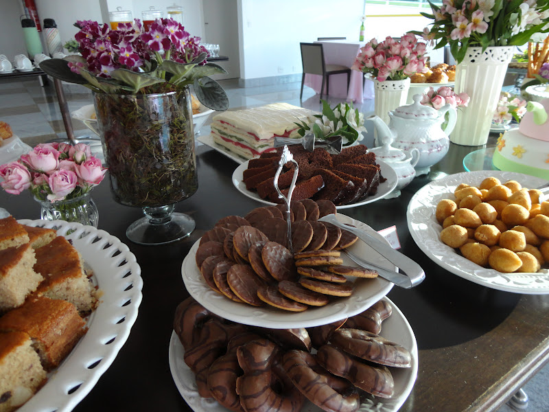 Festejar é tudo de bom!: Chá da tarde