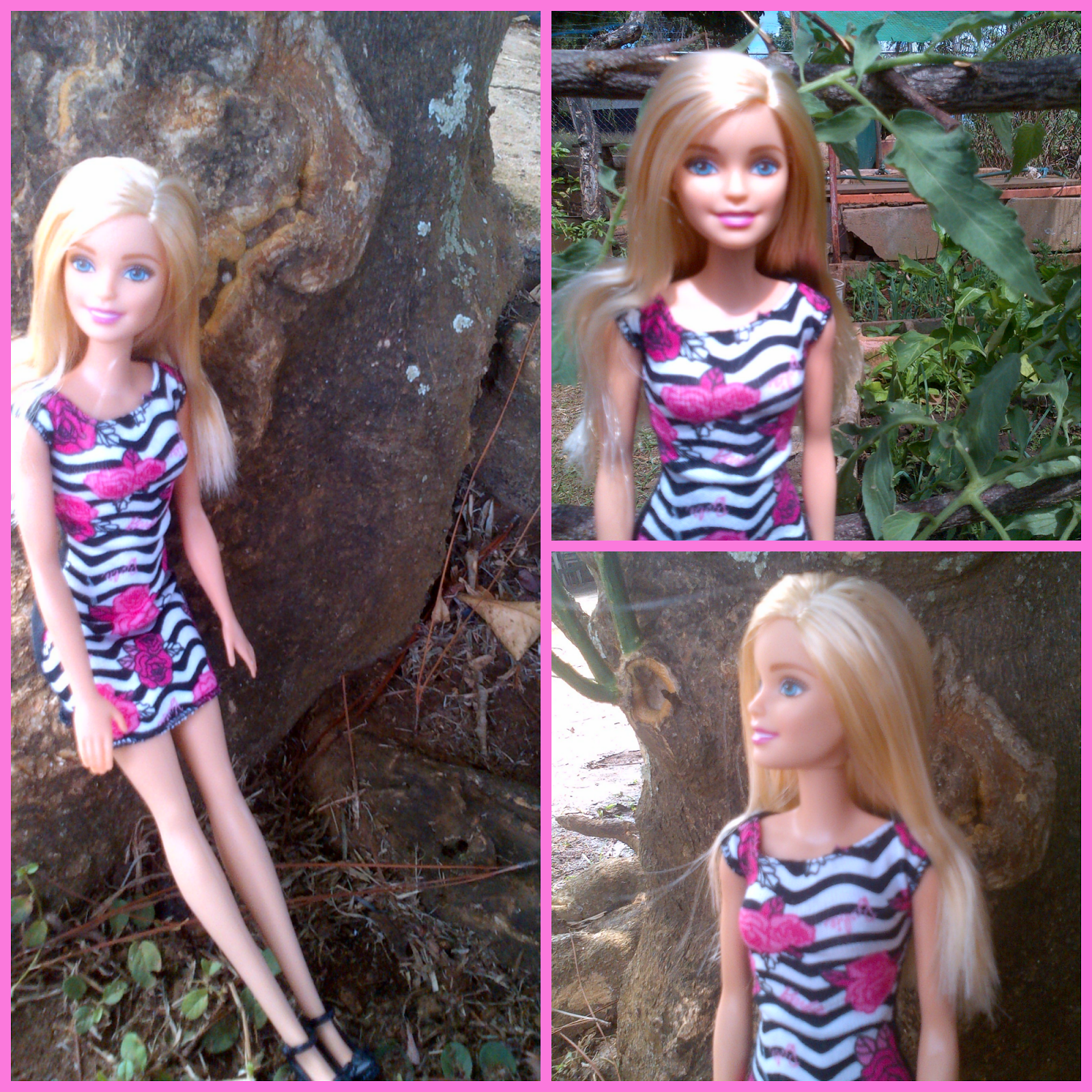 barbie blog: Review+sesión de fotos :Barbie basics roses dress