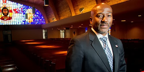 Pastor Kevin Johnson of Bright Hope Baptist Church in Philadelphia, to ...