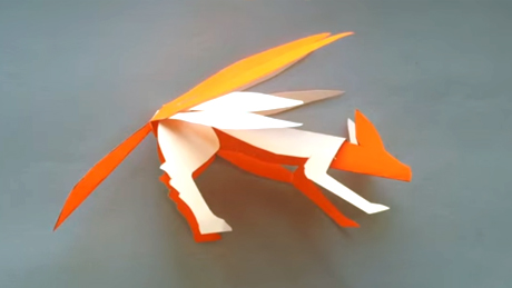 Naruto : Kurama / Kyubi Kirigami | Paperized Crafts