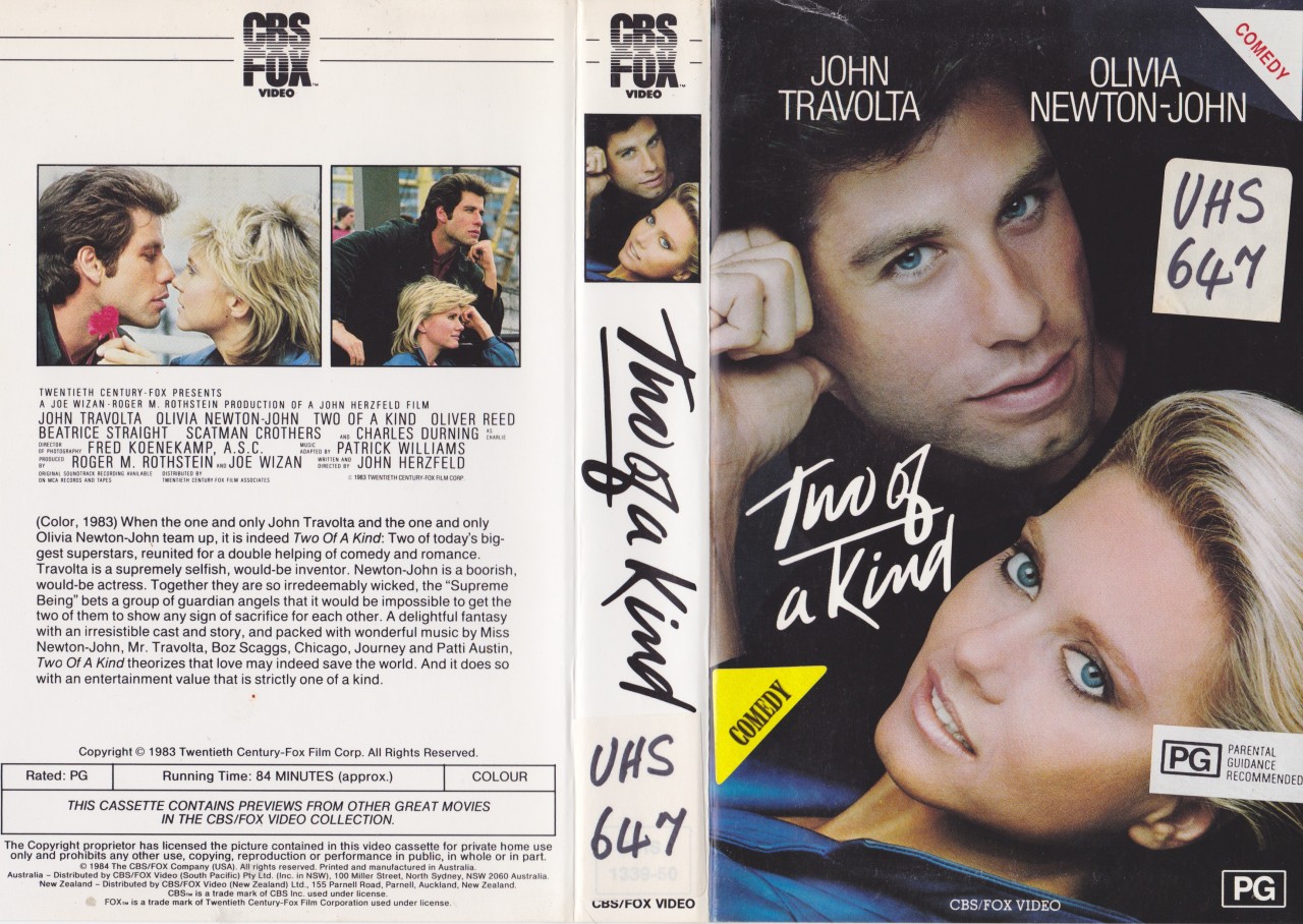 Australian VHS Covers: CBS FOX Collection