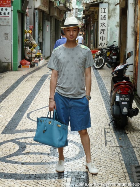 Men Carrying Birkins: A motley crew...