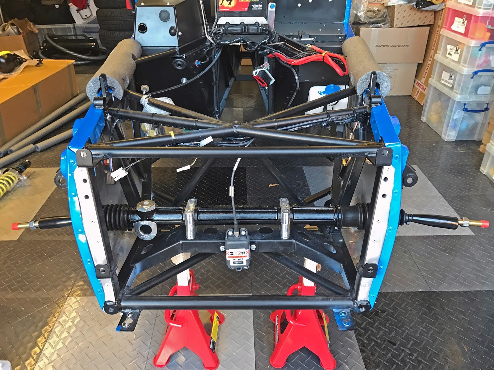 2019 Caterham 270R Racing Blog: Academy Car Build - Day Eight - Yellow ...