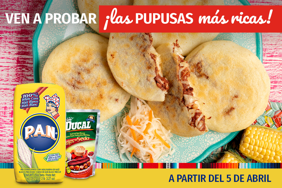 Prueba las Pupusas más ricas
