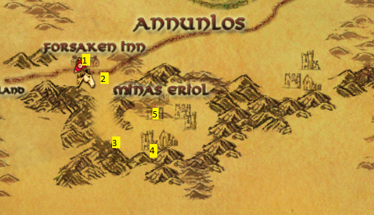 LOTRO Levelling Guide: Book 2: The Red Maid & Lone Lands (20-30)