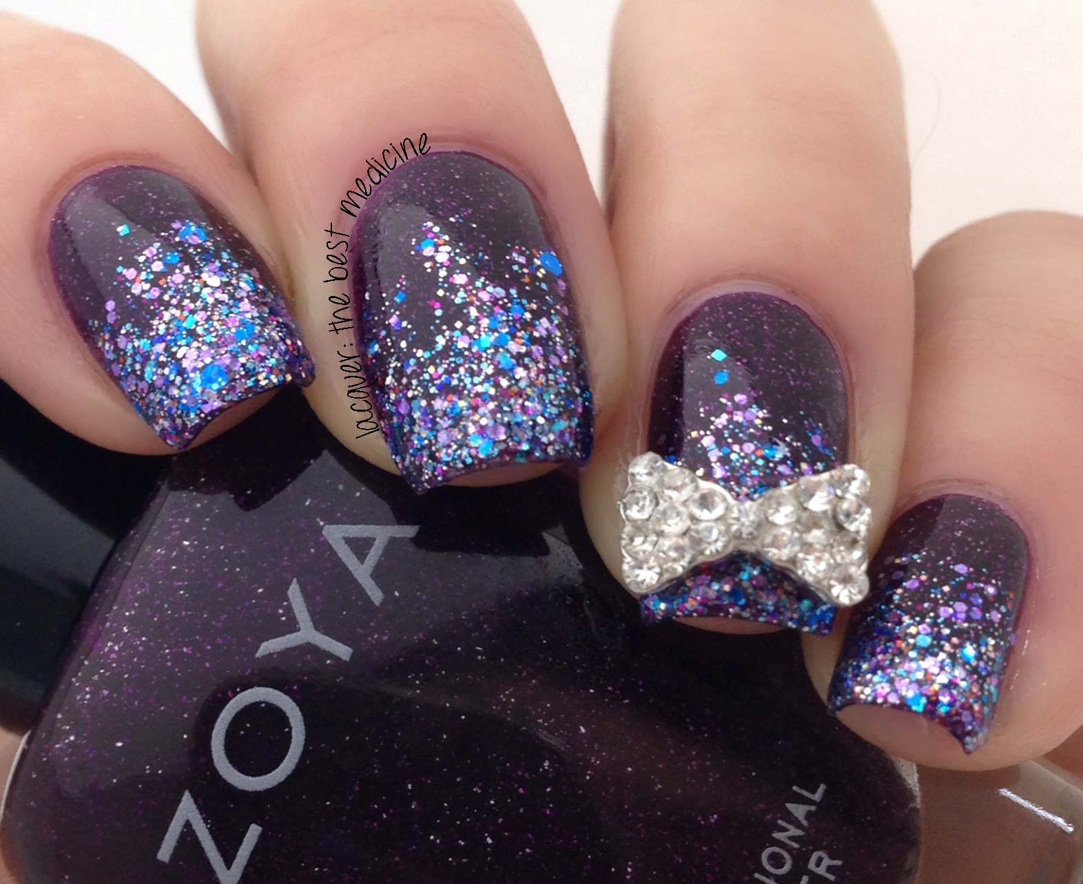 Blingy Glitter Gradient :) : r/RedditLaqueristas