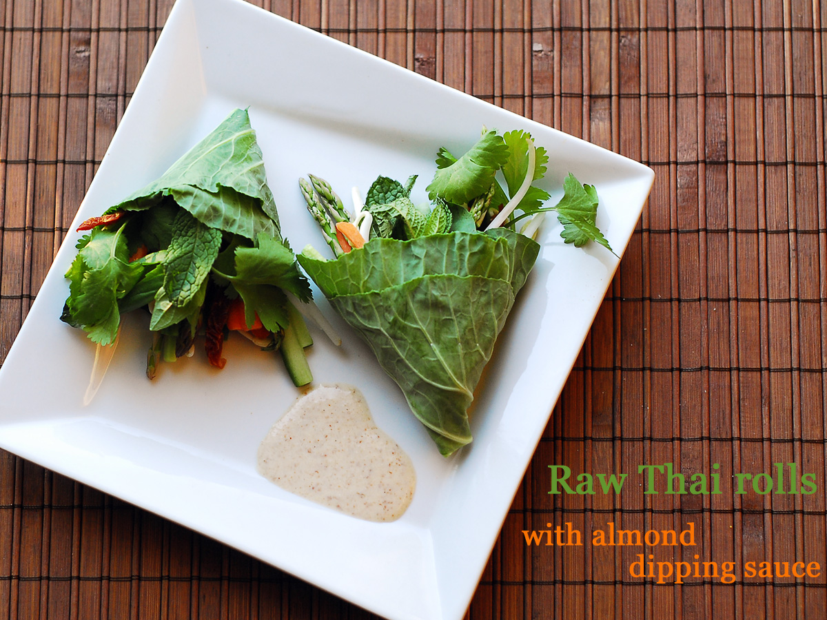 Raw Thai rolls | SAS does ...: Raw Thai rolls