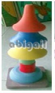 MAINAN ANAK EDUKATIF: MENARA BALOK