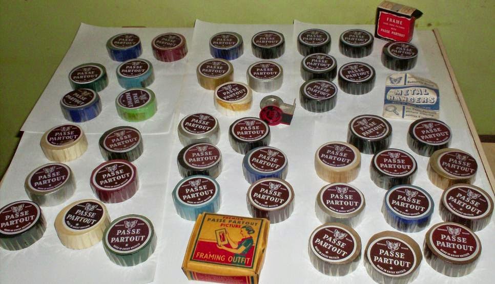 The Forgotten Art Of Passe Partout Picture Framing...