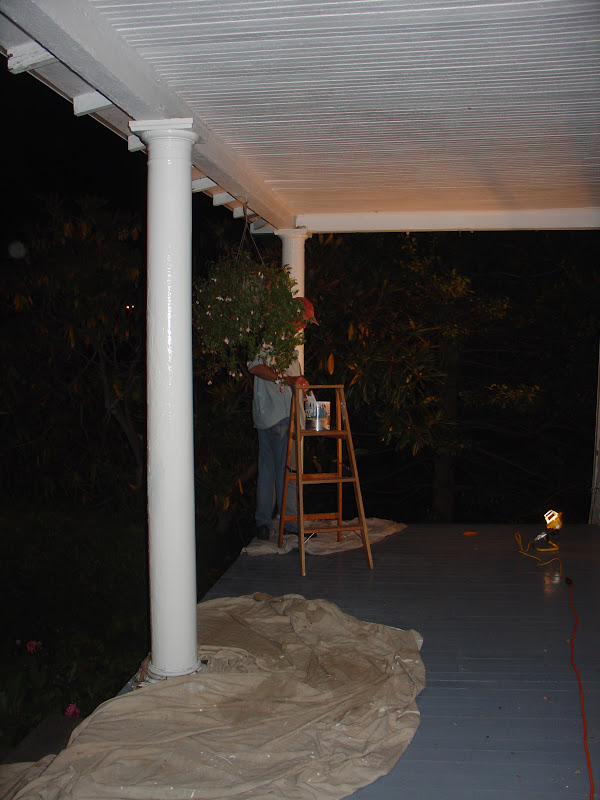 Life at Pugsley: Porch Column Bases 3: Making and replacing the bases