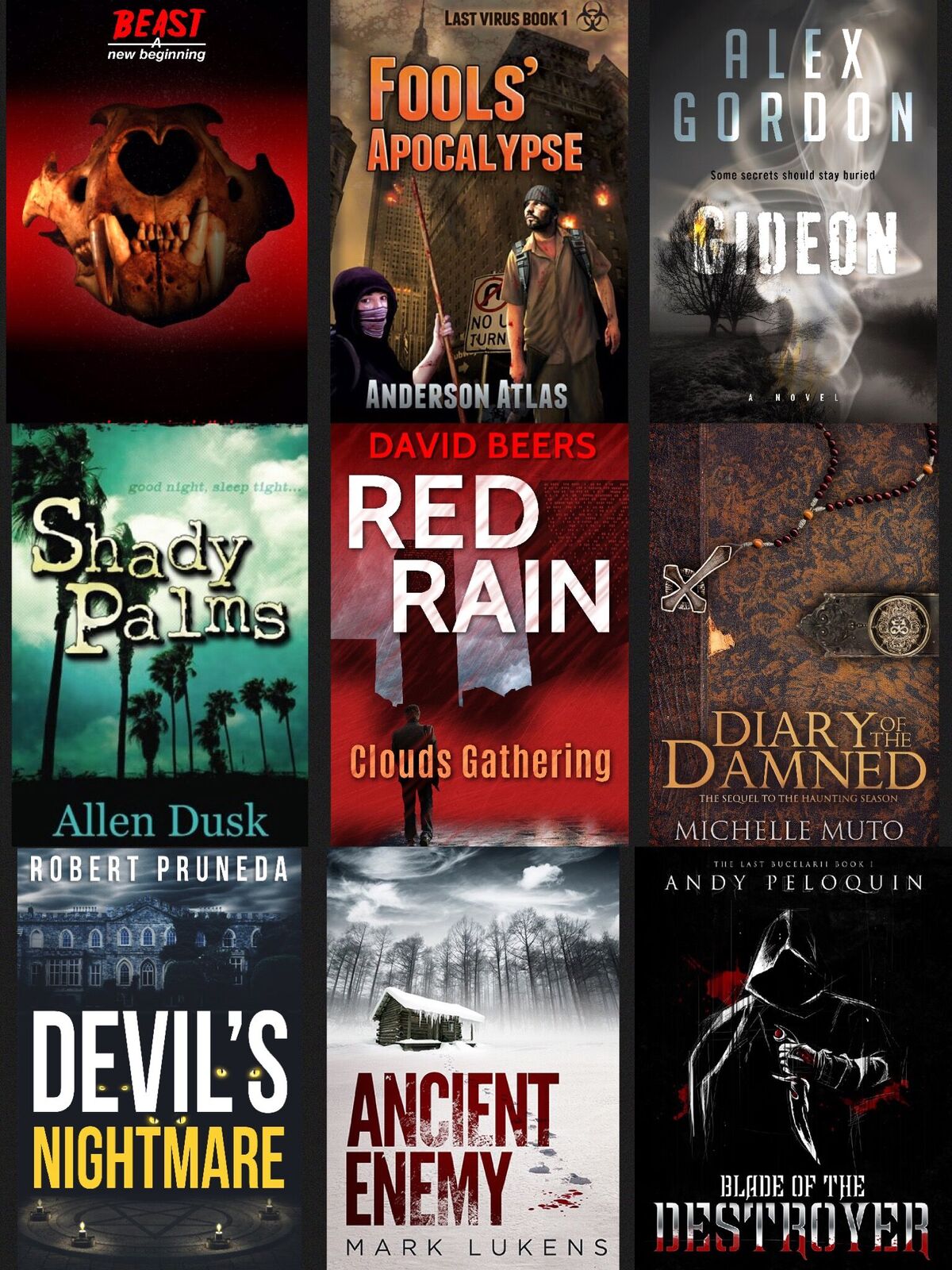 DormaineGblog: Ultimate Horror Book & Prize Giveaway!