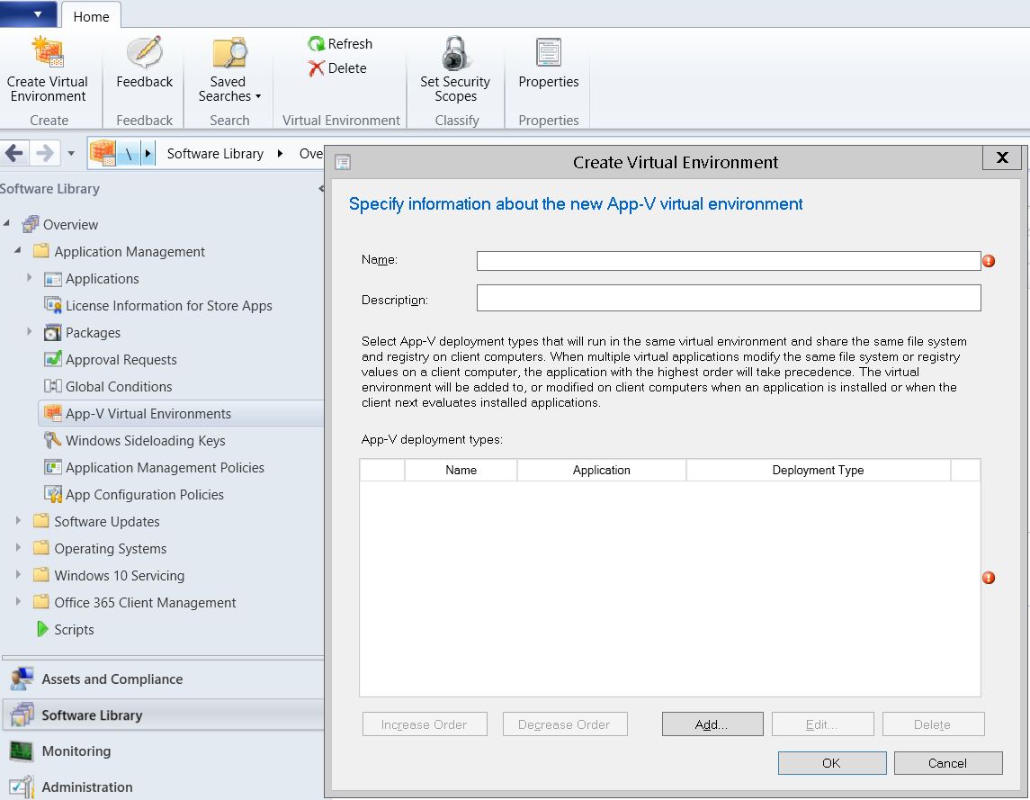ConfigMgr and MSI Guide: App-V Virtual Environment in SCCM