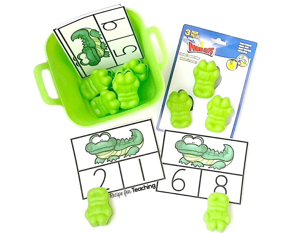 Greater Than and Less Than Alligator Math - Recipe for Teaching