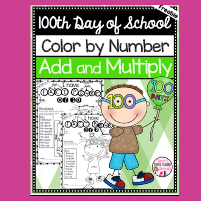 Tricia s Terrific Teaching Trinkets 100th Day Of School Math Fun tricia-s-terrific-teaching-trinkets-100th-day-of-school-math-fun